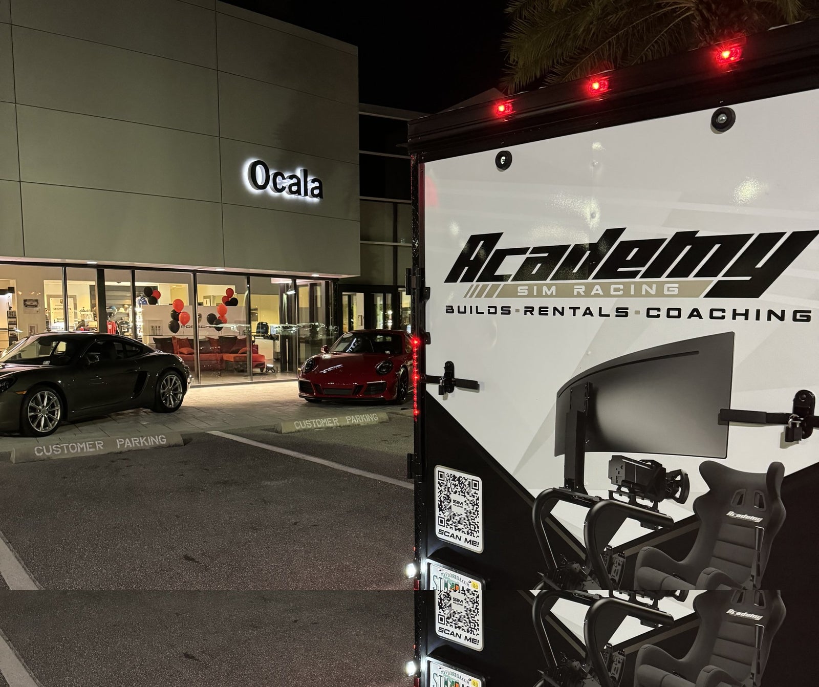 Academy Racing Simulators: A Hit at Porsche of Ocala - Academy Sim Racing